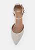 Novo Imelda Two-Part Block Heel Court Shoes | Kaleidoscope