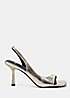 Novo Leah Gold Slingback Sandals | Kaleidoscope