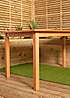 Outdoor 6 Person Rectangular Wooden Garden Table | Kaleidoscope