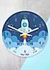 Personalised Kids Space Shuttle Glass Clock | Kaleidoscope