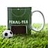 Personalised Novelty ’Penal-tea’ Football Gift Mug by Boxer Gifts ...