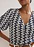 Phase Eight Alba Textured Top | Kaleidoscope
