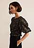 Phase Eight Ariella Textured Top | Kaleidoscope