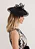 Phase Eight Floral Applique Disc Fascinator | Kaleidoscope