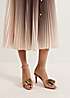 Phase Eight Gold Flower Strappy Sandals | Kaleidoscope