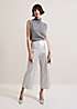 Phase Eight Kenzie PU Crop Trousers | Kaleidoscope