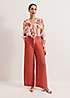 Phase Eight Lottie Linen Trousers | Kaleidoscope