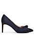 Phase Eight Satin Knot Front Court Shoes | Kaleidoscope