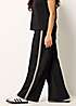 PixieGirl Petite Side Stripe Detail Wide Leg Trousers | Kaleidoscope