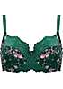 Pour Moi Bliss Printed Mesh Non Padded Underwired Side Support Bra ...