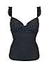 Pour Moi Sicily Lightly Padded Underwired Tankini Top | Kaleidoscope