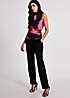 Quiz Airbrush Mesh High Neck Vest | Kaleidoscope