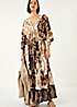 Roman Boho Border Print Maxi Dress | Kaleidoscope