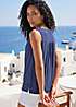 Roman Cowl Neck Stretch Top | Kaleidoscope