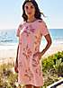 Roman Embroidered Floral Shift Dress | Kaleidoscope