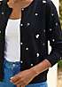 Roman Floral Embroidered Knit Cardigan | Kaleidoscope