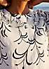 Roman Floral Mono Print Top | Kaleidoscope