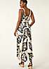 Roman Originals Strappy Shell Print Maxi Dress | Kaleidoscope