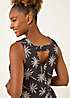 Roman Palm Tree Bar Back Vest Top | Kaleidoscope