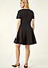 Roman Panel Flared Stretch Dress | Kaleidoscope