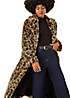 Roman Premium Animal Faux Fur Coat | Kaleidoscope