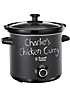 Russell Hobbs Chalkboard Slow Cooker - Black | Kaleidoscope