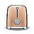 SMEG TSF01RGUK 2 Slice Toaster - Rose Gold | Kaleidoscope