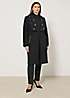 STAR by Julien Macdonald Eyelet Collar Coat | Kaleidoscope