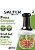 Salter Press Chopper - Manual Hand Dicer | Kaleidoscope