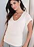 Sea Glass Short Sleeve V-Neck T-Shirt | Kaleidoscope
