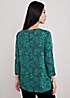 Seasalt Cornwall Green Risso Jersey Top | Kaleidoscope