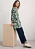 Seasalt Cornwall Green Shore Foraging Printed Tunic (GOTS) | Kaleidoscope