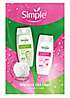 Simple Simple Shower Gel Duo Gift Set | Kaleidoscope