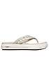 Skechers Arch Fit Arcade Off White Sandals | Kaleidoscope
