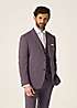Skopes Beckett Mauve Tailored Fit Suit Jacket | Kaleidoscope