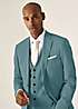 Skopes Beckett Mint Green Tailored Fit Suit Jacket | Kaleidoscope