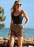 Sosandar Leopard Print Relaxed Fit Linen Blend Shorts | Kaleidoscope