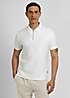 Steel & Jelly Crofton - Tile Jacquard Textured Polo Shirt | Kaleidoscope