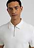 Steel & Jelly Crofton - Tile Jacquard Textured Polo Shirt | Kaleidoscope