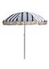 Streetwize 1.8m Striped Fringed Parasol with Carry Bag | Kaleidoscope