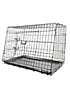 Streetwize 30 Inch Deluxe Slanted Dog Crate - Medium | Kaleidoscope