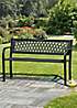 Suntime Lattice Back Garden Bench | Kaleidoscope