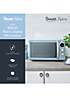 Swan SM22030LBLN Retro LED 20L Digital Microwave - 800W - Retro Blue ...