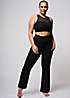 TLC Sport Extra Strong Compression Curve Bootcut Leggings with Tummy ...