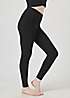 TLC Sport Extra Strong Compression Tummy Control Leggings with Egyptian ...