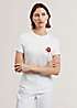 Ted Baker Carnela Embroidered Logo Short Sleeve T-Shirt | Kaleidoscope