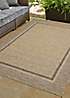 The Homemaker Rugs Collection Summer Border Indoor/Outdoor Rug ...