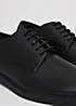 Threadbare Black Lace Up Smart Shoes | Kaleidoscope