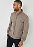 Threadbare Patch Pocket Funnel Neck Harrington Style Jacket | Kaleidoscope
