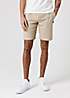Tokyo Laundry Jogger Shorts with Logo Badge & Drawstring | Kaleidoscope